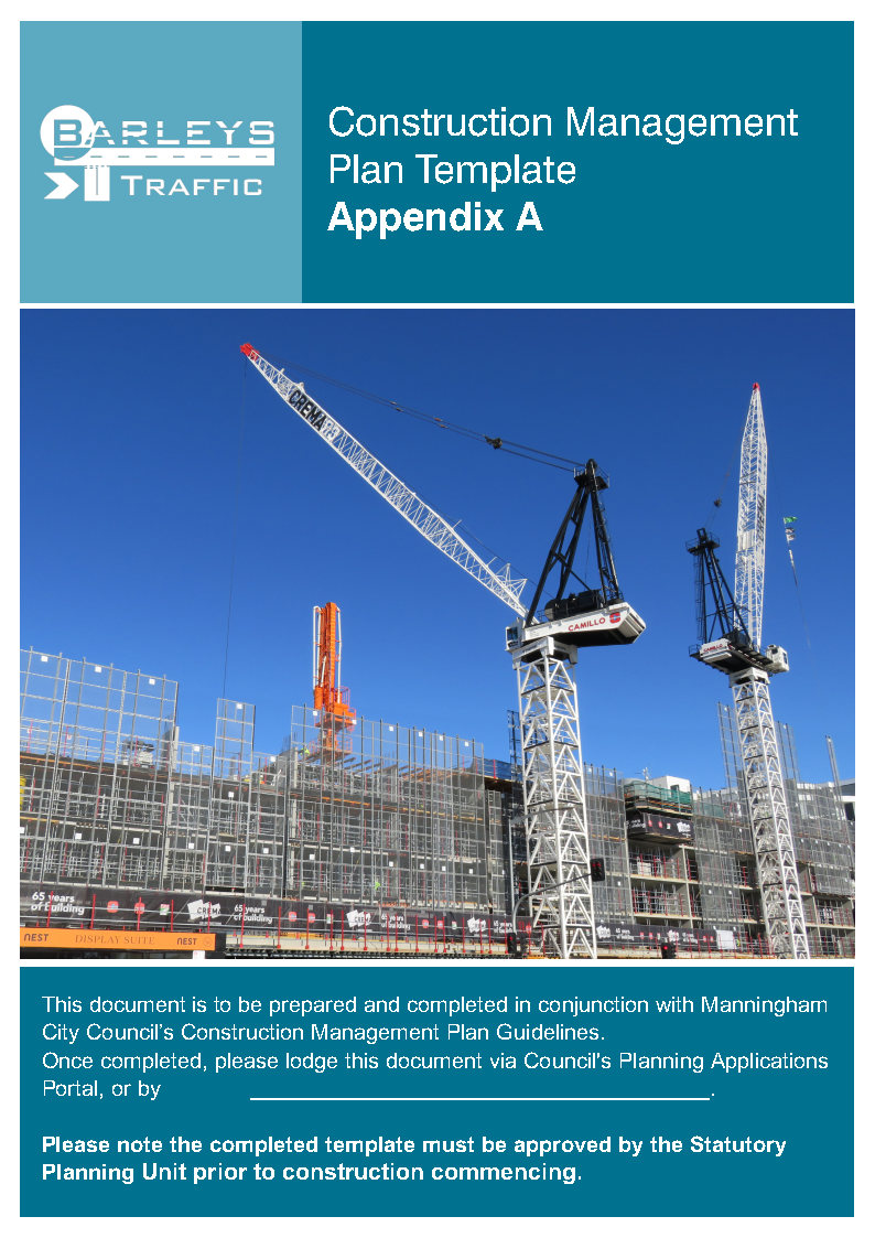 Construction Management Plans | Major Project Traffic Control